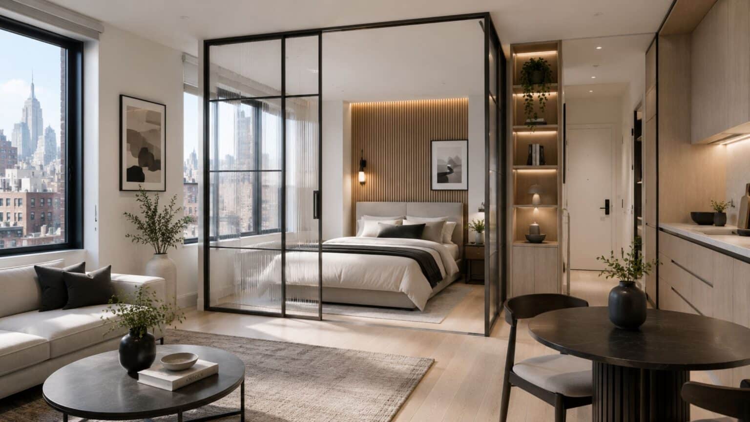 NYC Studio Apartment Renovation: Smart Layout Ideas